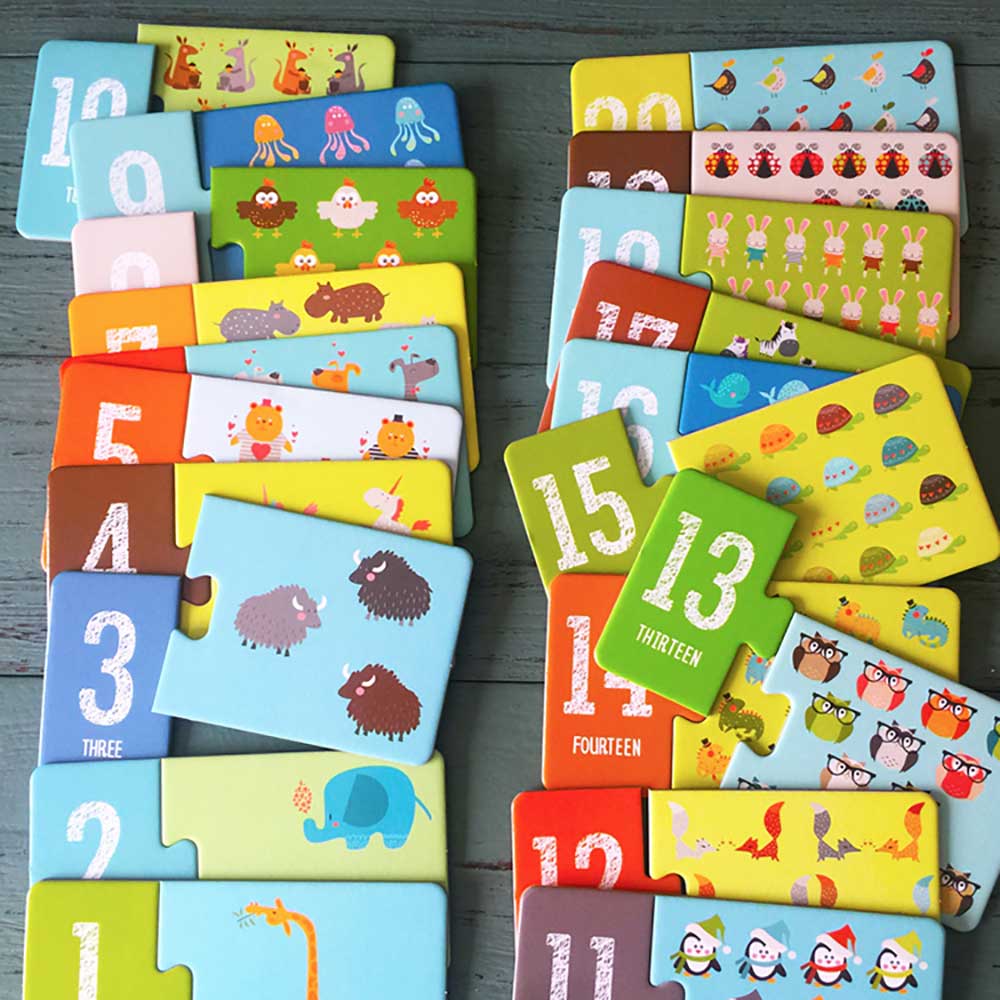 Pinwheel Children's Enlightenment Cognitive Game Matching Puzzle Cards ...