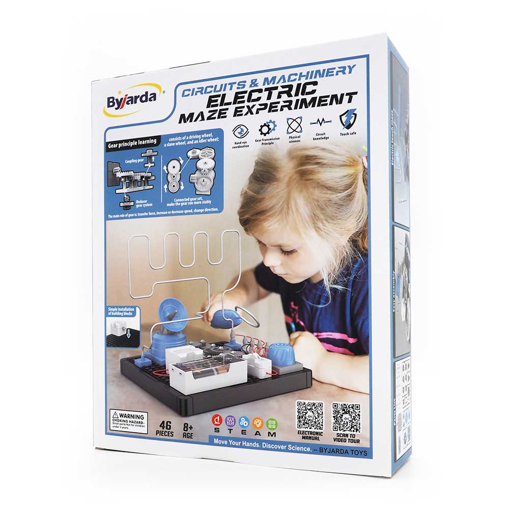 byjarda small scientific circuit experiment kit: DIY electromagnetic m – Kidrise🧒🏻STEM Hong Kong ...