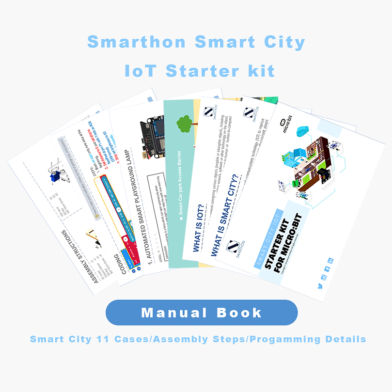 Smarthon micro:bit智慧城市IoT學習套裝 (連BBC micro:bit Version 2主控板) – Kidrise🧒🏻STEM香港教育玩具｜STEAM科學實驗玩具 ...