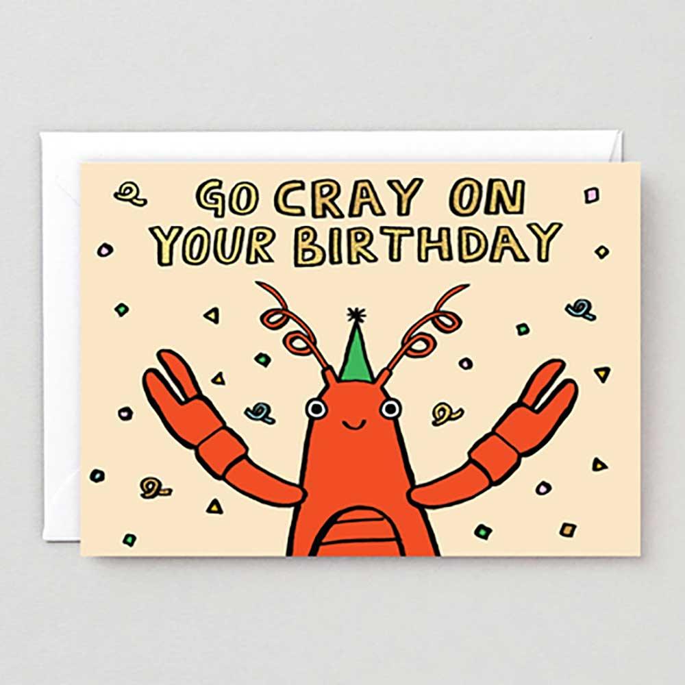 WRAP Gift Congratulations Birthday Card (Lobster Style) – Kidrise🧒🏻STEM ...